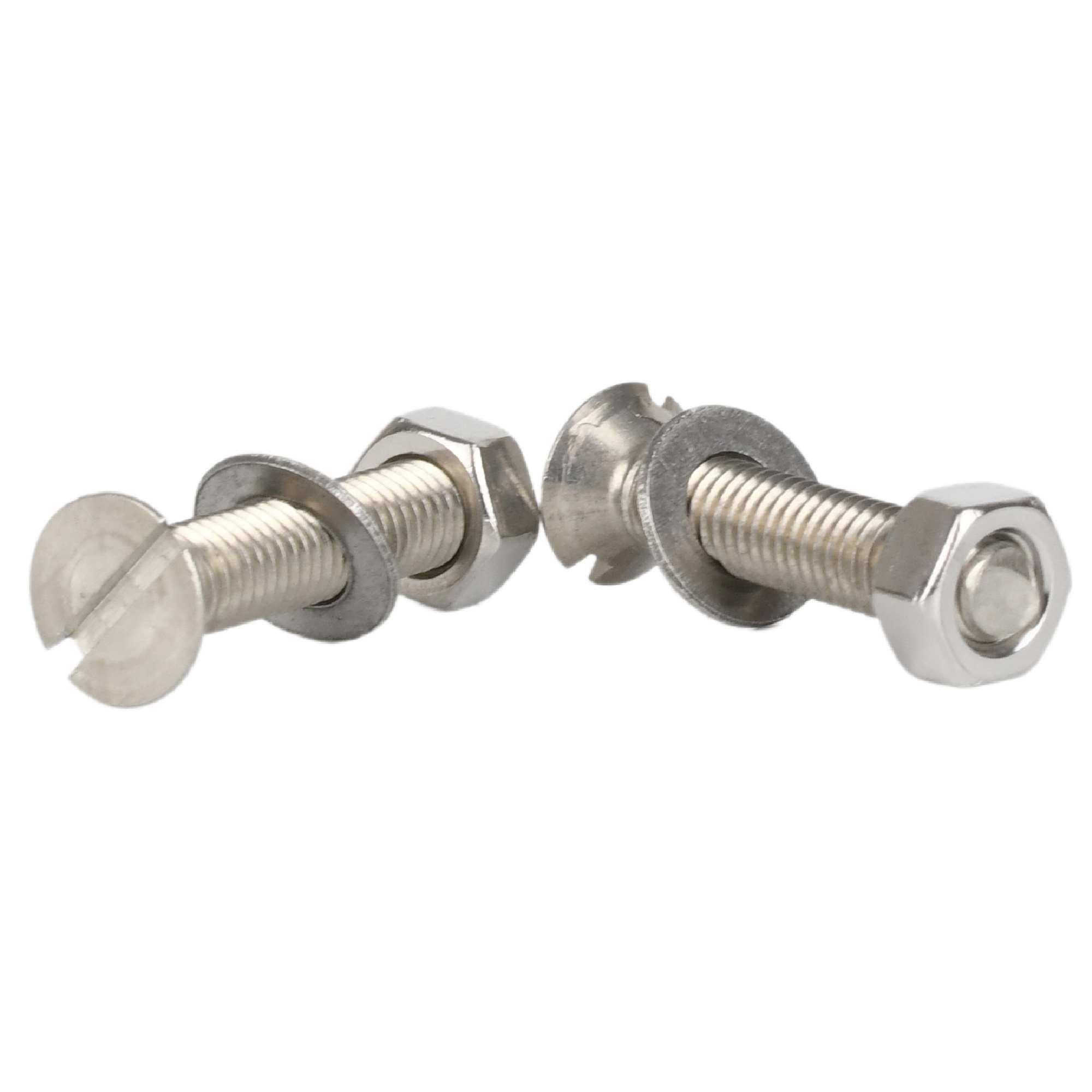 M2 M2.5 M3 M4 M5 Slotted Countersunk Machine Screws Nuts Washers ...